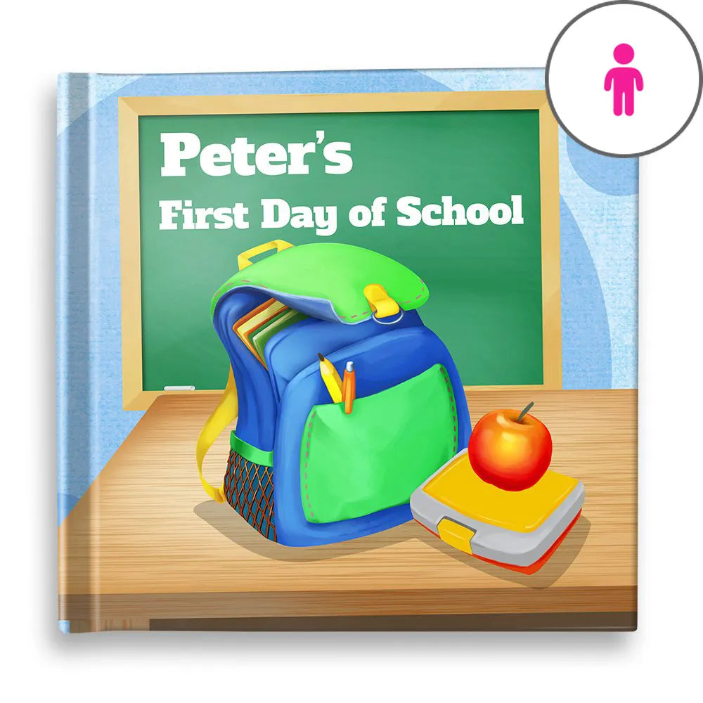 “First Day of School" Personalised Story Book – Dinkleboo NZ