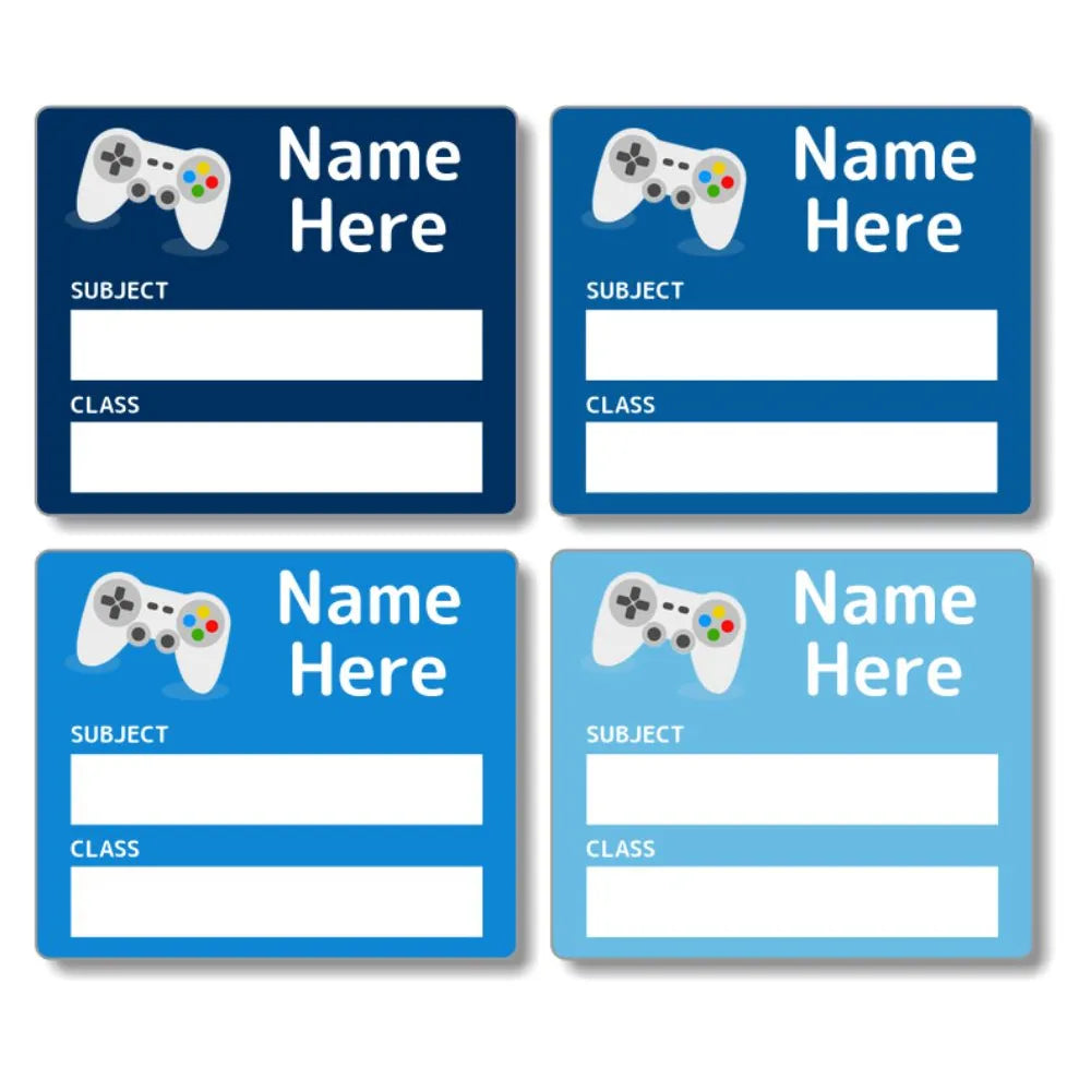 Gaming School Book Labels – Dinkleboo NZ