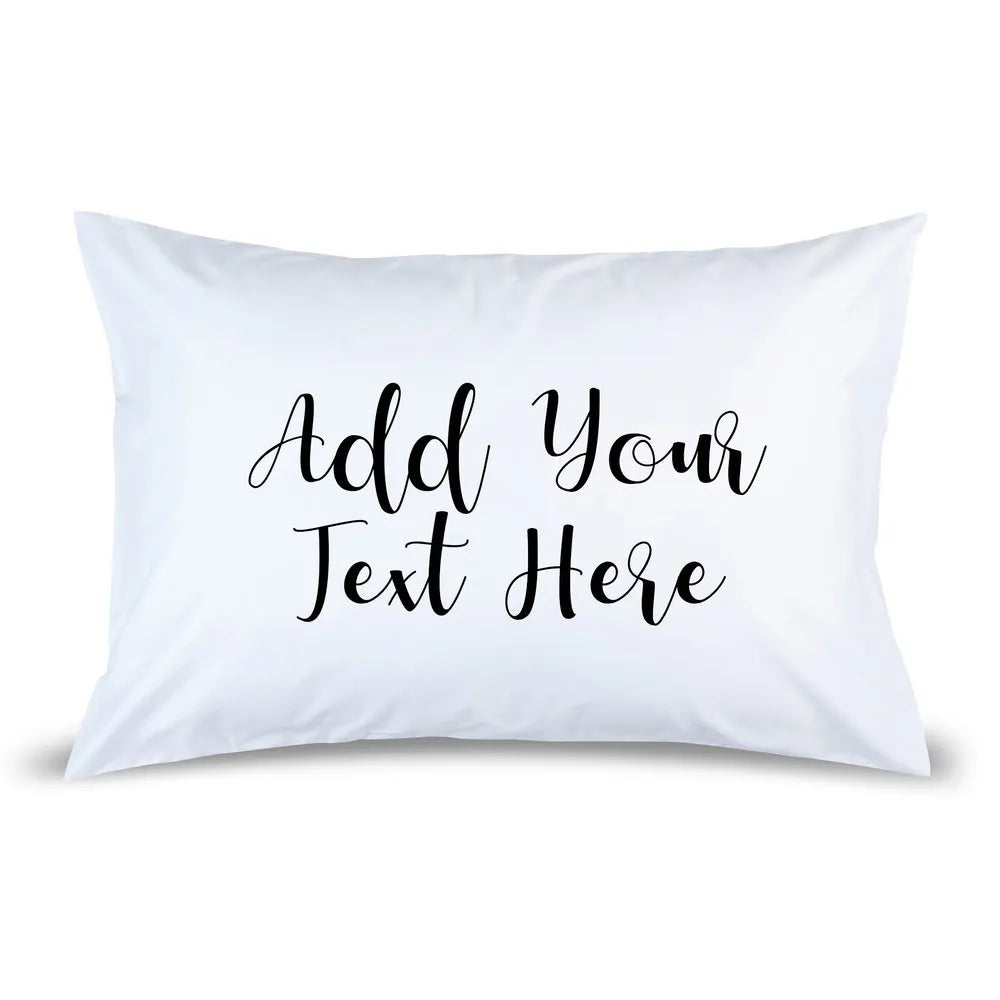 Add Your Own Message Pillow Case – Dinkleboo NZ