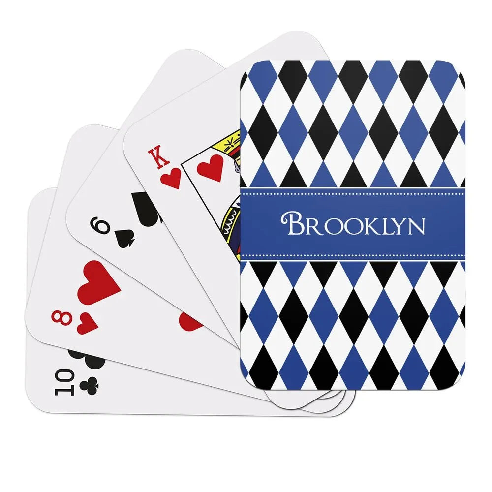 Chequered Playing Cards – Dinkleboo NZ