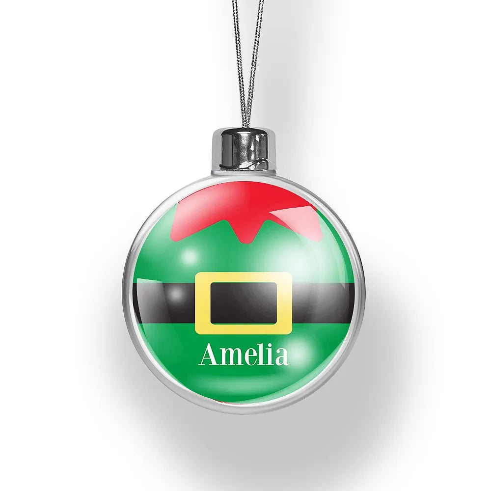 Elf Suit Christmas Bauble – Dinkleboo NZ