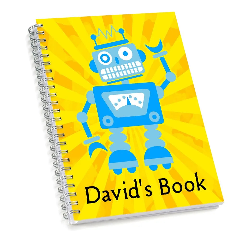Robots Sketch Book – Dinkleboo NZ