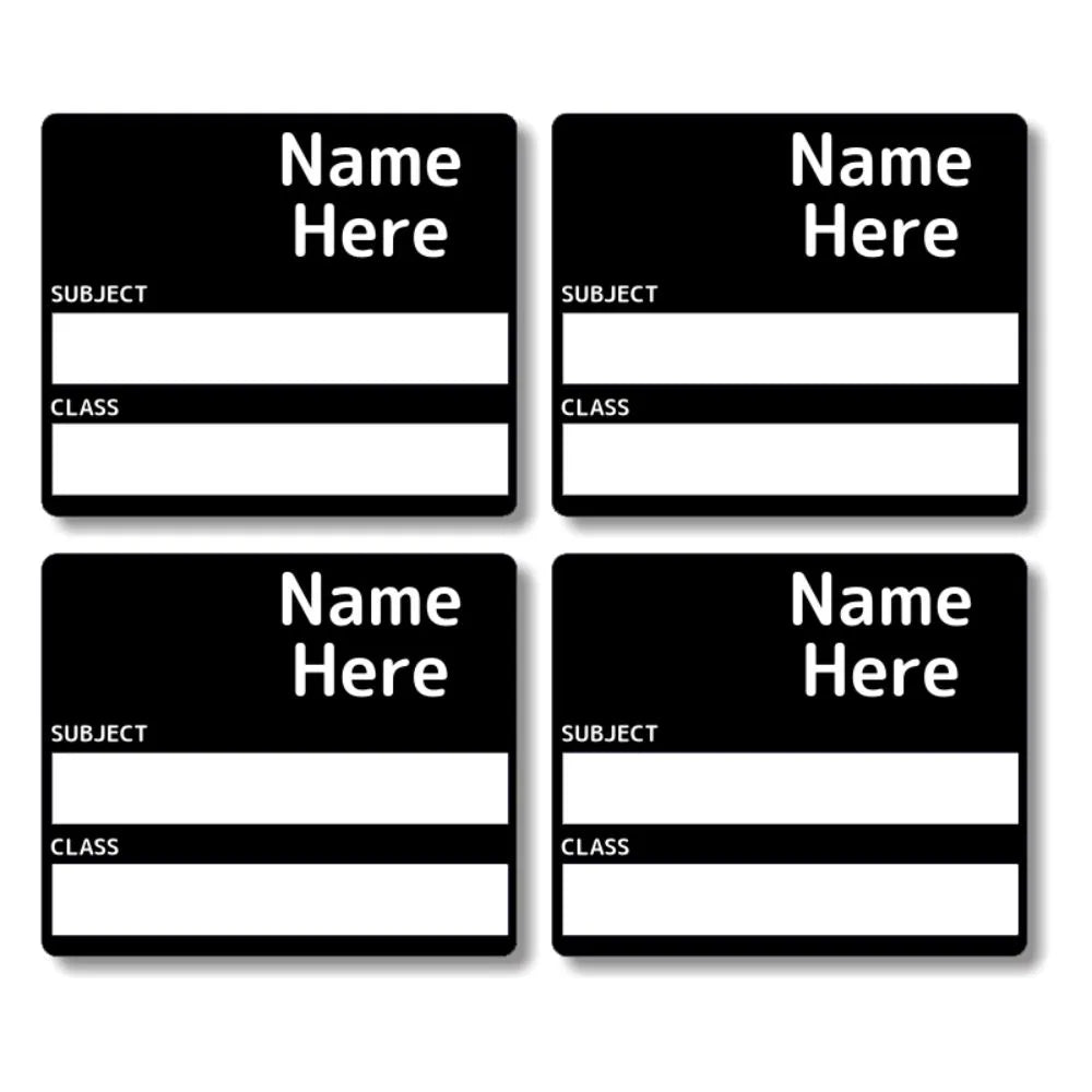 Single Colour School Book Labels – Dinkleboo NZ