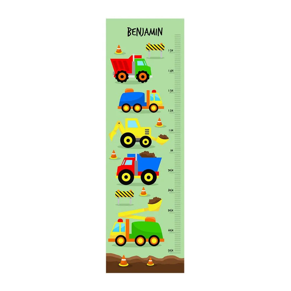 Truck Wall Decal Height Chart – Dinkleboo NZ